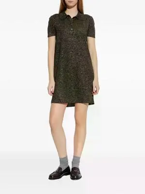 A.p.c. Buttoned Collared Mini Dress
