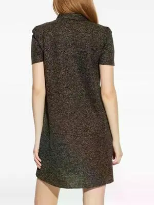 A.p.c. Buttoned Collared Mini Dress