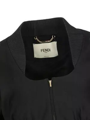 Fendi Fitted Zip-up Jacket