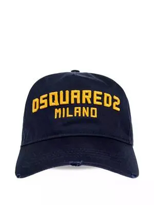 Dsquared2 Embroidered Baseball Cap - Blue