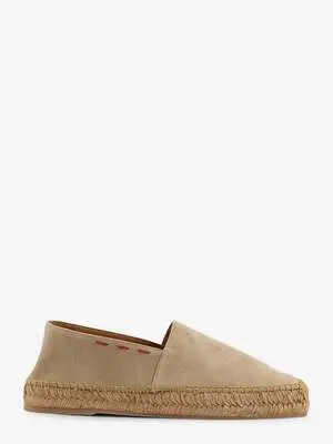 Kiton Suede Espadrilles With Stitching