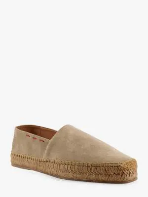 Kiton Suede Espadrilles With Stitching