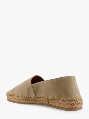 Kiton Suede Espadrilles With Stitching