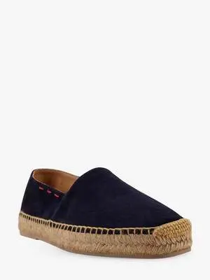 Kiton Suede Espadrilles With Stitching