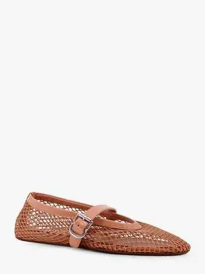 Alaïa Fishnet Ballerina Flats