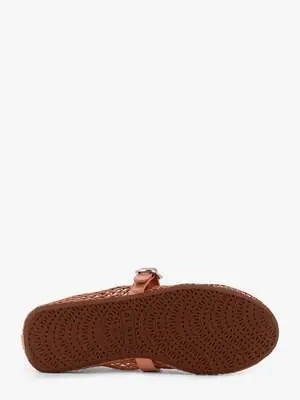 Alaïa Fishnet Ballerina Flats