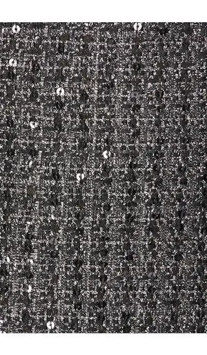 Amanda Uprichard Tweed Bodice Chiffon Dress