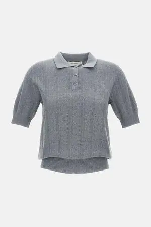 LISA YANG Cristine Virgin Wool Sweater - Grey