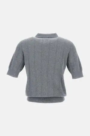 LISA YANG Cristine Virgin Wool Sweater - Grey