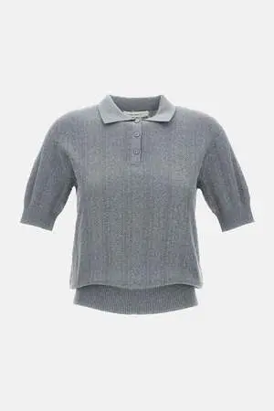 LISA YANG Cristine Virgin Wool Sweater - Grey
