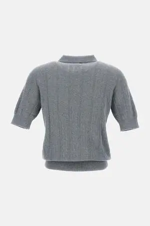 LISA YANG Cristine Virgin Wool Sweater - Grey