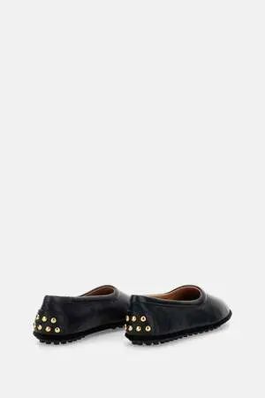 TOD'S Ballerina Gommini - Black