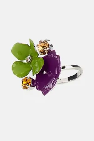 Marni Floral Ring - Silver