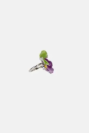 Marni Floral Ring - Silver