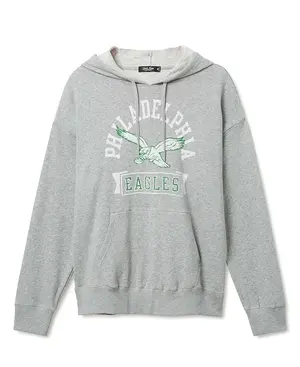 Junk Food Clothing Nfl Philadelphia Eagles Scrimmage Hoodie - Heather Grey
