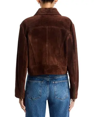 ARMA Spectra Helen Suede Jacket - Mud Brown