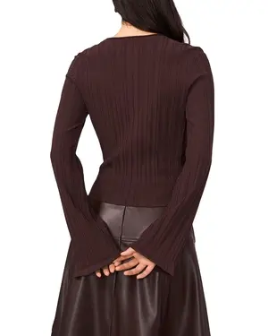 1.State Ribbed Long Sleeve Tee