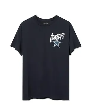 Junk Food Clothing Nfl Dallas Cowboys Icon Flea Market T-shirt - Black