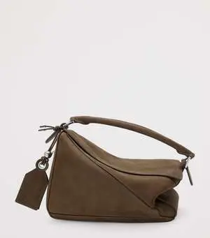 Loewe Small Puzzle Top-handle Bag - Grey