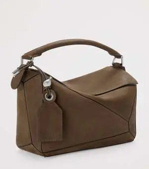 Loewe Small Puzzle Top-handle Bag - Grey