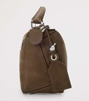 Loewe Small Puzzle Top-handle Bag - Grey