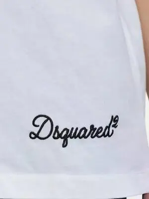 Dsquared2 Logo-embroidered T-shirt