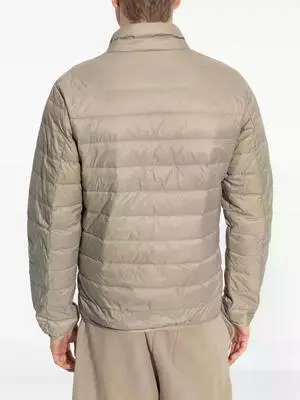 EA7 Quilted Logo Jacket - Neutrals