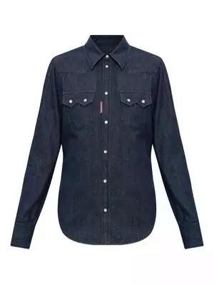 Dsquared2 Curved Hem Shirts For Women