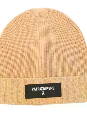 Patrizia Pepe Ribbed Beanie