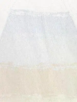 Fedeli Ribbed-hem Ombre Sweater