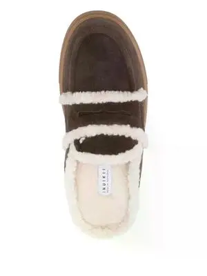Inuikii Shearling Strap Mules