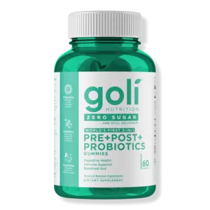 GOLI NUTRITION Zero Sugar Probiotic+ Gummies - One-color