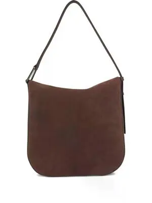 Akris Suede Shoulder Bag