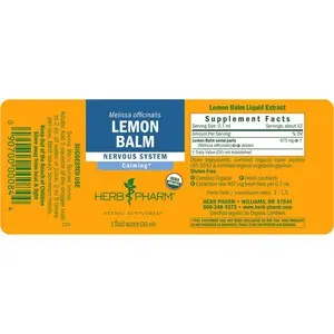 HERB PHARM Lemon Balm