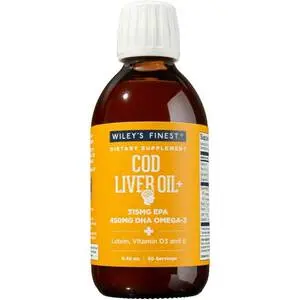 WILEY'S FINEST Wileys Finest Fish Oils Wild Norwegian Cod Liver Oil+ Orange Bliss Flavor - One-color