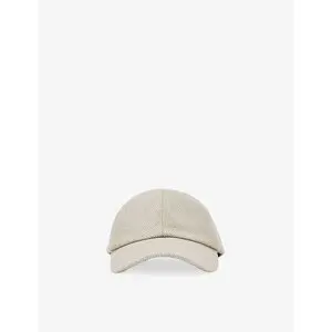 REISS Herringbone Woven Cap