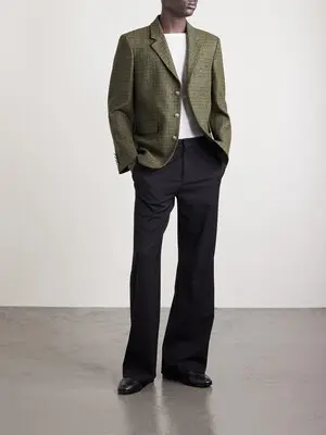 BODE Morris Houndstooth Wool Blazer