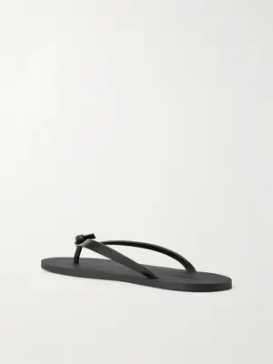 Saint Laurent San Maine Leather Sandals