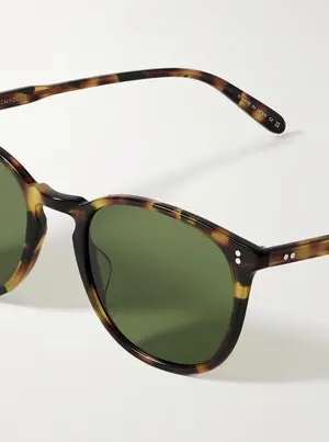 Garrett Leight Kinney Sunglasses - Tortoiseshell
