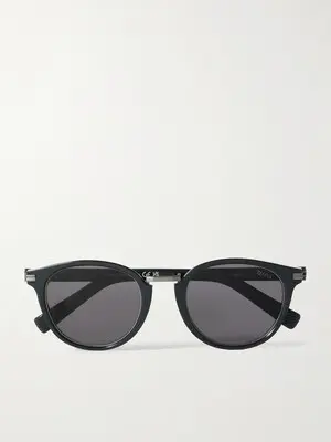 Zegna Round-frame Sunglasses - Gray