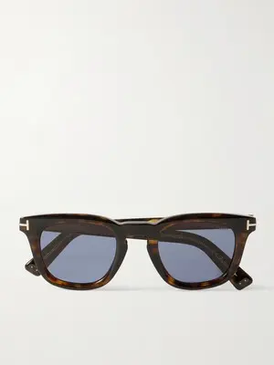 TOM FORD Round-frame Sunglasses - Tortoiseshell