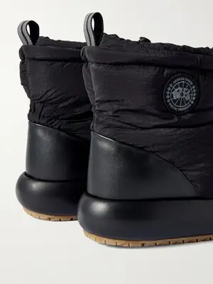 Canada Goose Pender Logo-appliquéd Quilted Boots