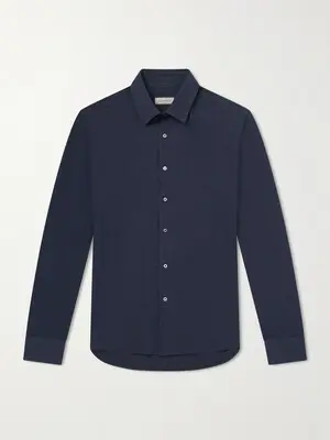 Men's Canali Blue Shirts