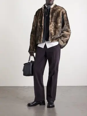 JIL SANDER Shearling Blouson Jacket