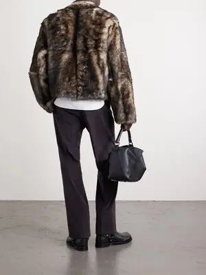 JIL SANDER Shearling Blouson Jacket