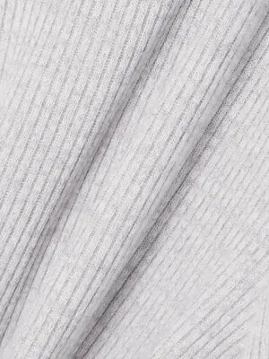 Citizens Of Humanity Bina Ribbed Jersey Top - Gray