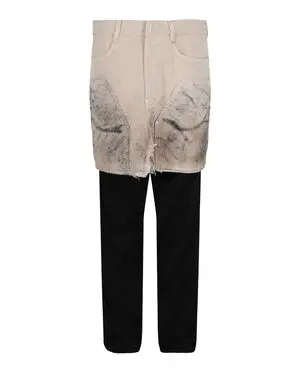 Givenchy Layered Tracksuit Pants With Carpenter Jeans