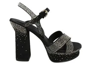 FERRAGAMO Sonya Suede Platform Sandals