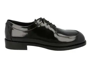FERRAGAMO Patent Leather Derby Sneakers