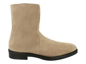 FERRAGAMO Gerald Ankle Boots - Bone